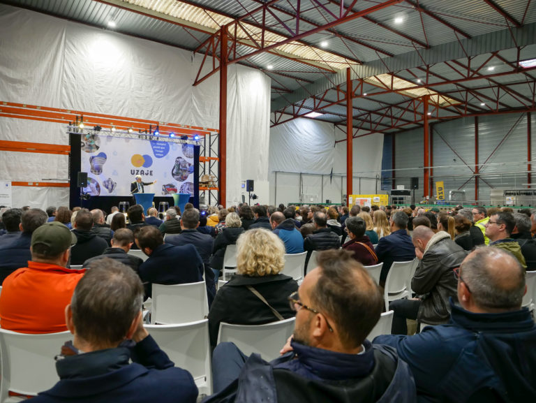 Inauguration du 1er centre européen du réemploi de contenants alimentaires - UZAJE