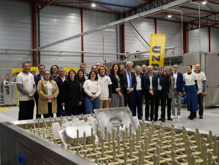 Inauguration du 1er centre européen du réemploi de contenants alimentaires - UZAJE